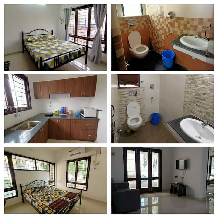 Villeta By Mod - 3bhk Home - Ac/wifi/tv/kitchen/wm - Chennai