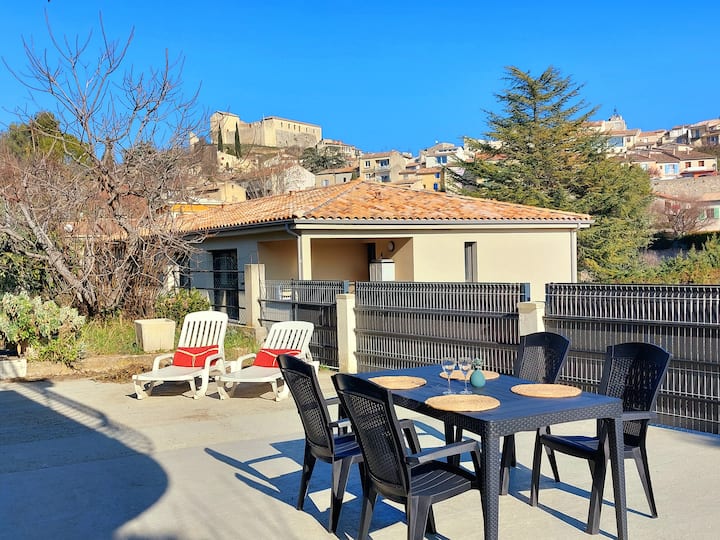 Lumineux T2 Climatisé Avec Grande Terrasse - Gréoux-les-Bains