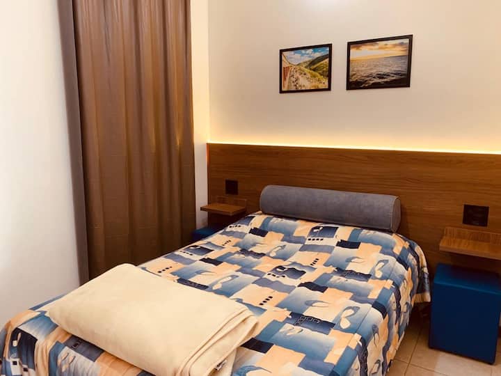 Apartamento Casal Com Ar Condicionado E Frigobar - Jaguariúna