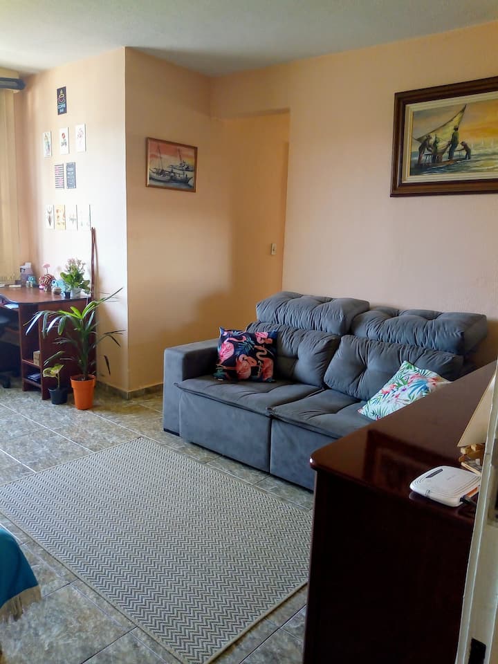 Cozy Bedroom With Air, Forest View And Parking - Niterói