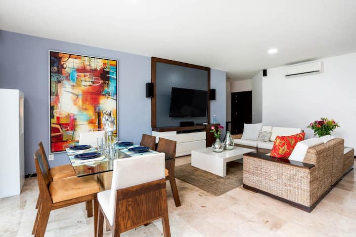 Hermoso Departamento A 1 Km De La Playa - Nuevo Vallarta