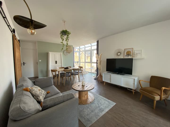 Appart Centre Ville, Vue Mer. - Plage de Saint-Cast-le-Guildo (Pen Guen)