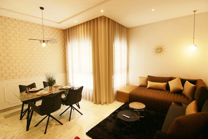 📣2pièces+salon,centre Casablanca,clim,garage,fibre - Casablanca