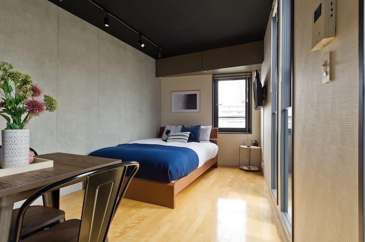 Bright & Modern Meguro Riverside Studio - Ginza