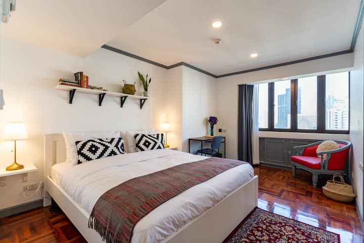 55 Sqm 1br, Near Nana Skytrain Centre Bkk 06 - Bangkok