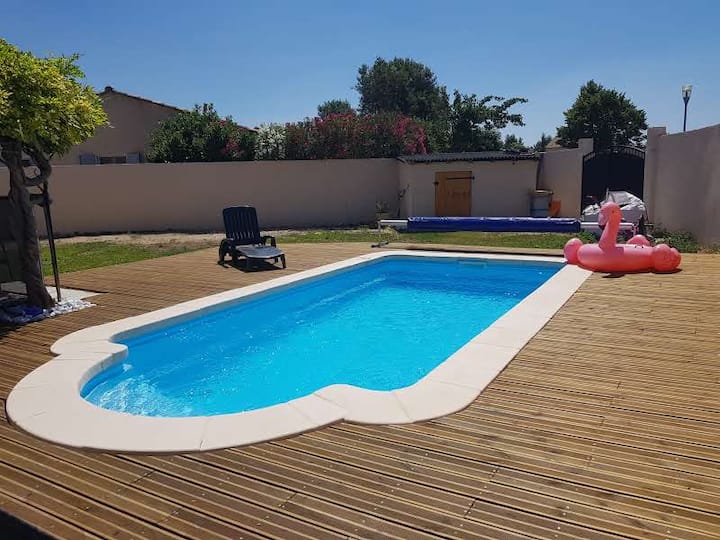 Maison T4, Piscine, Jacuzzi, Pétanque, Billard - Salon-de-Provence