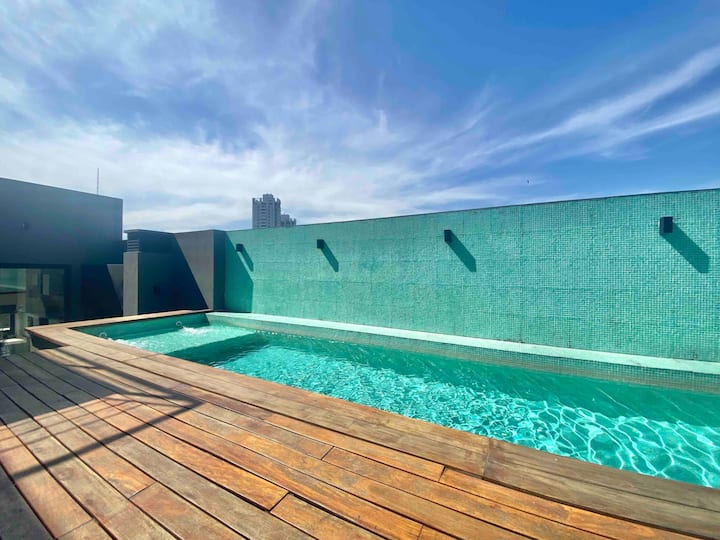 71- Hermoso & Moderno Estudio C/piscina En Palermo - Buenos Aires