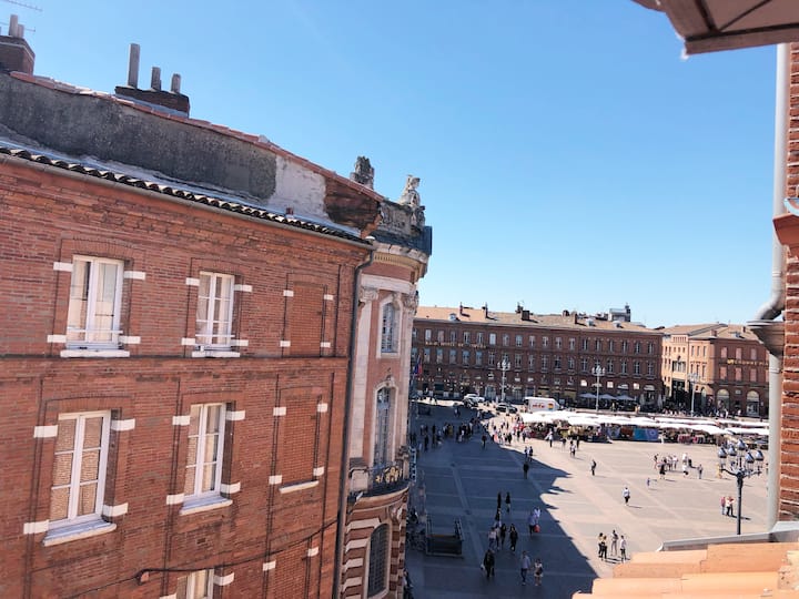 Vue Sur Le Capitole !Métro,magasins à Moins De 50m - Toulouse