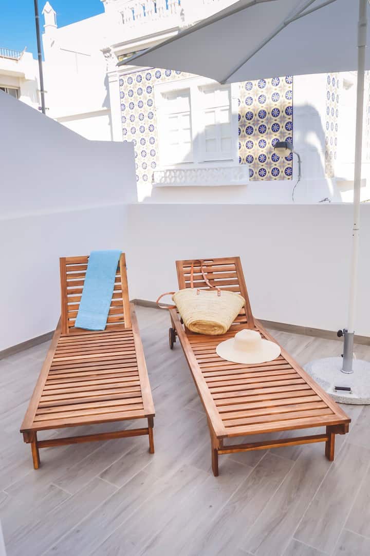Casa Maia- Spacious Apartment With Outdoor Terrace - Olhão
