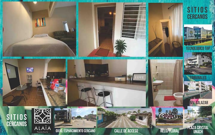 Monoespacio-confort- Privacidad Cerca De Tec&unach - Tapachula