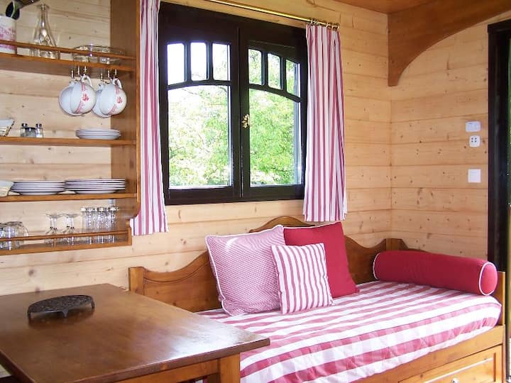 Roulotte Reinette : Cosy, Piscine Et Spa - Brionne