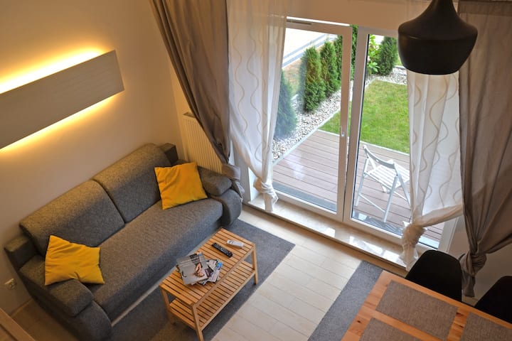 Miniloft Studio Gdańsk Z Ogrodem - Gdańsk
