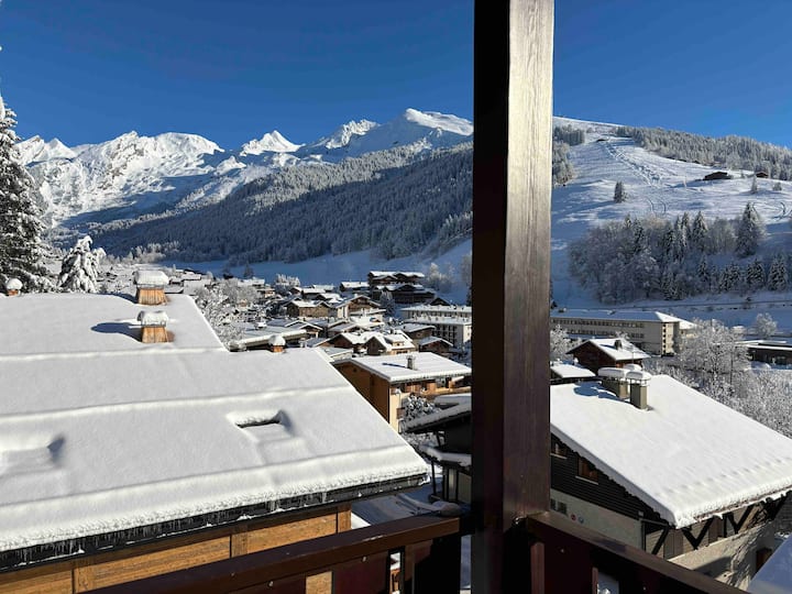 Studio Renové Avec Vue Expo Sud - La Clusaz
