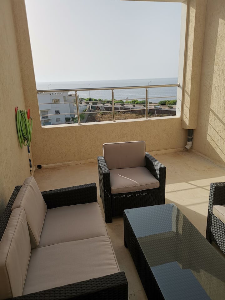 3 Stock Mega Schöne Wohnung Meerblick Neu Gebaut - Monastir
