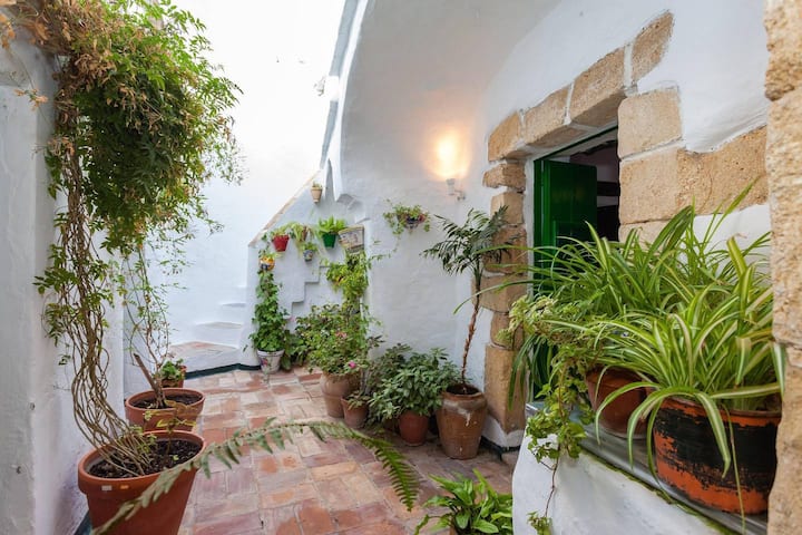Vejer Old Town House, Garage & Private Courtyard - Vejer de la Frontera