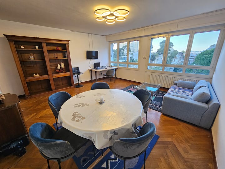 Eden Roc Appartement 1.4km Du Stade Vélodrome - Marseille
