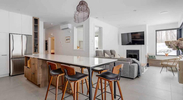 Prestige Ski Condo/orford/au Pied De La Montagne - Orford, QC