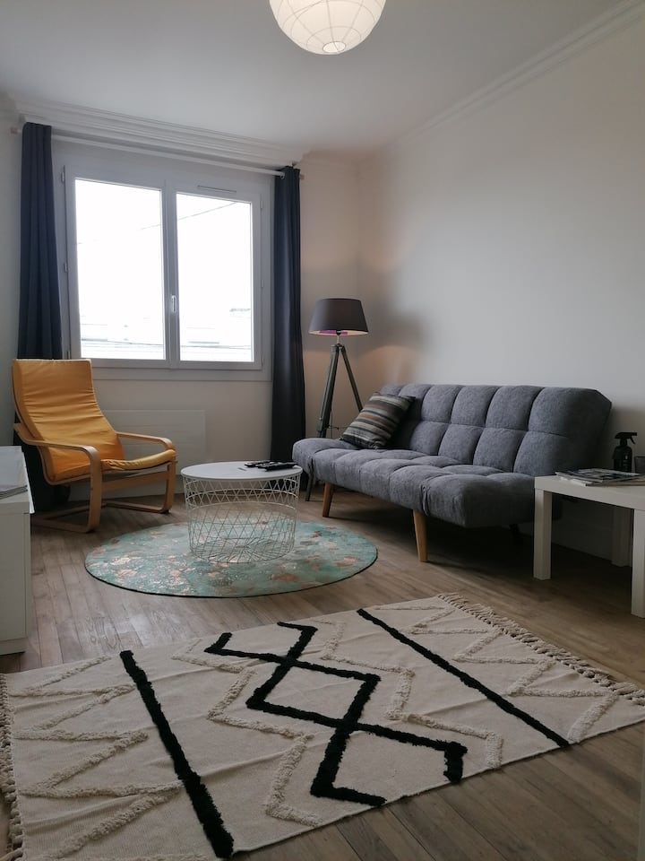 Appart Cosy 50m2 Avec Jardin-25 Min Des Plages - La Roche-sur-Yon