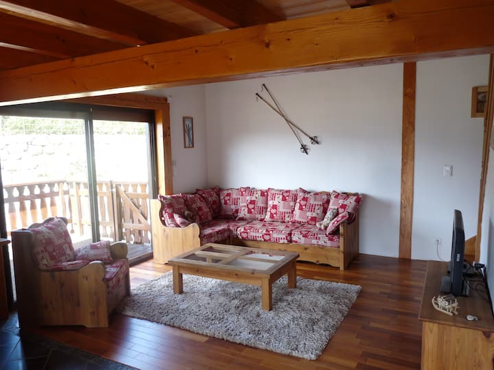 Gerbamont :Chalet Avec Piscine Avec Vue Imprenable - Vogesen