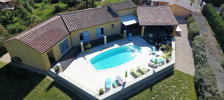 Villa La Provence Climatisée Avec Piscine Chauffée - Vaison-la-Romaine
