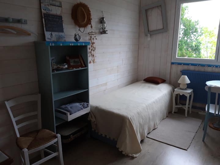 Chambre Single "Littorale" S De B +Balcon - Talence