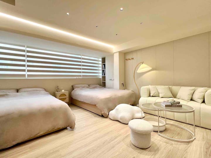 Ximen Soufflé Suite|西門舒芙蕾|1~4人|地鐵步行1分鐘 - Wanhua District