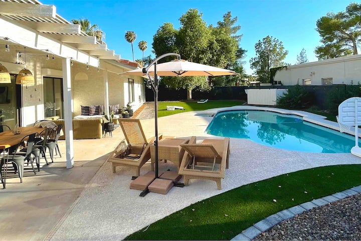 Quiet Paradise Valley Oasis Sparkling Pool! Spa! - Desert Ridge - Phoenix