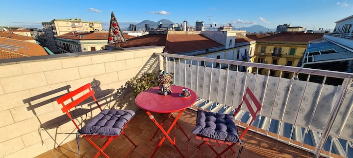 A Dreamy Winter In Naples With A Panoramic Terrace - Naples