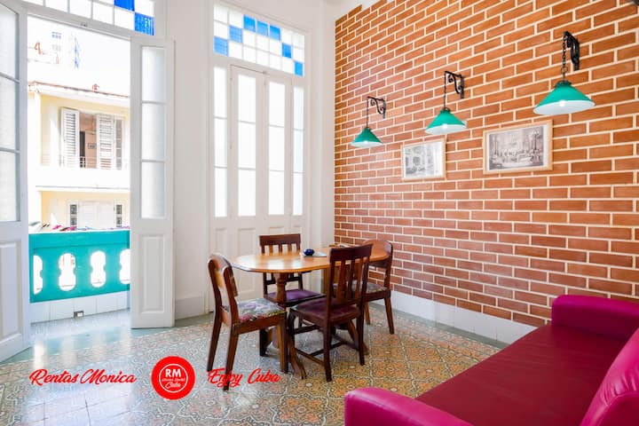 Bricks 3br Apartment Nearby Prado Private Clean - Havana