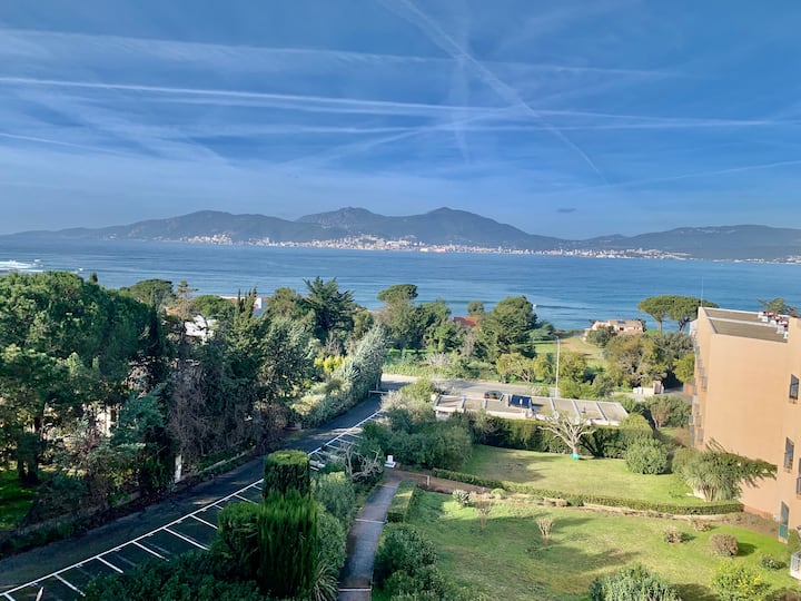 Duplex 2 Ch, Belle Vue Mer, Plage à Pieds 150m - Porticcio