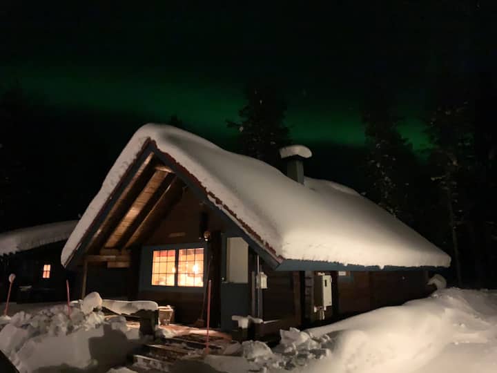 Sympaattinen Mökki Ilman Naapureita - Lapland