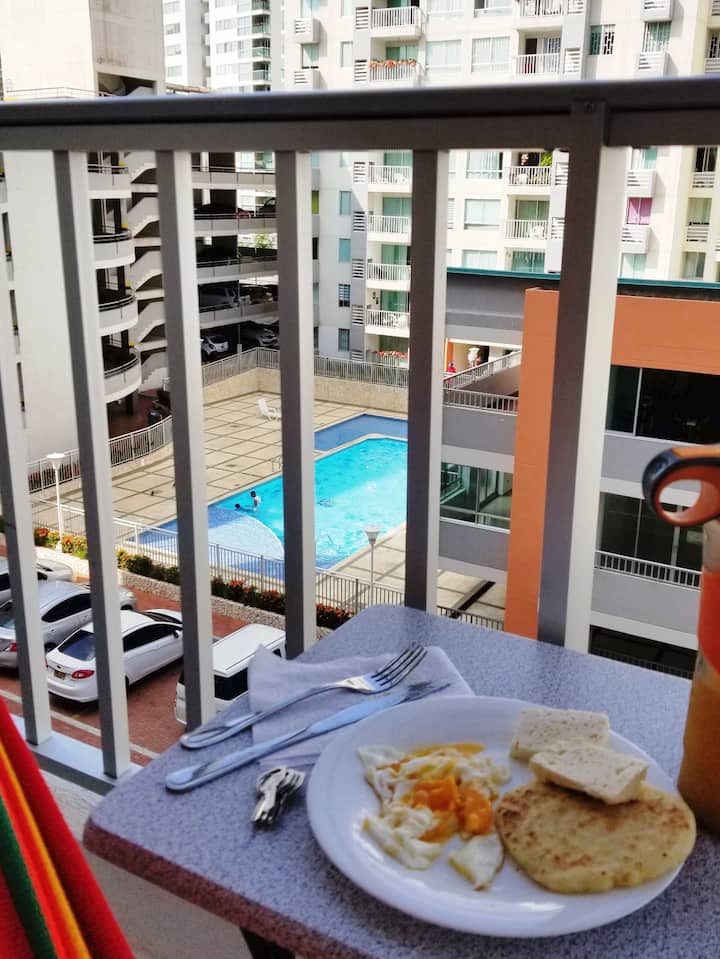 B/quilla Great Place /Pool/gym/3b/2b/wifi - Barranquilla