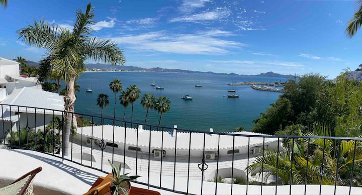 Estudio Con Espectacular Vista A La Bahía - Manzanillo, Colima, Mexico