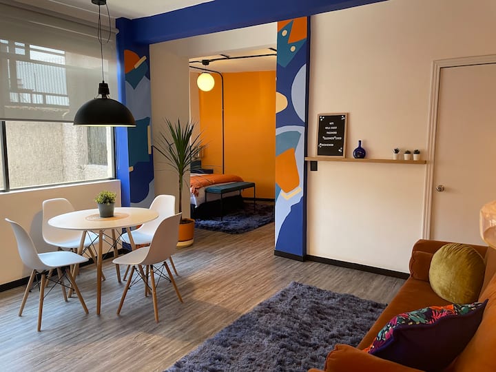 In271 Nomad Nice & Comfy Now With A/c! + Rooftop - Mexico State