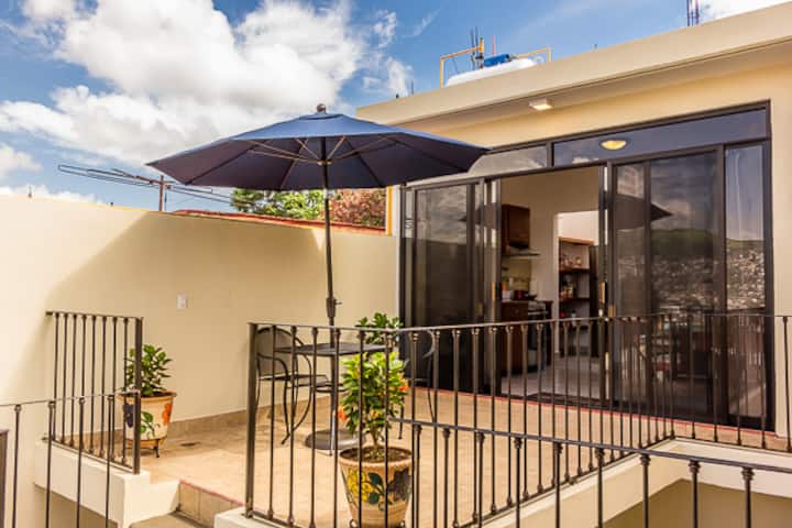 Studio With Terrace In Downtown - Oaxaca