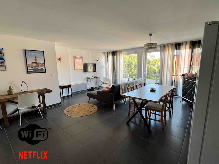 Appartement *Spacieux *Centre*lumineux*wifi - Malo-les-Bains