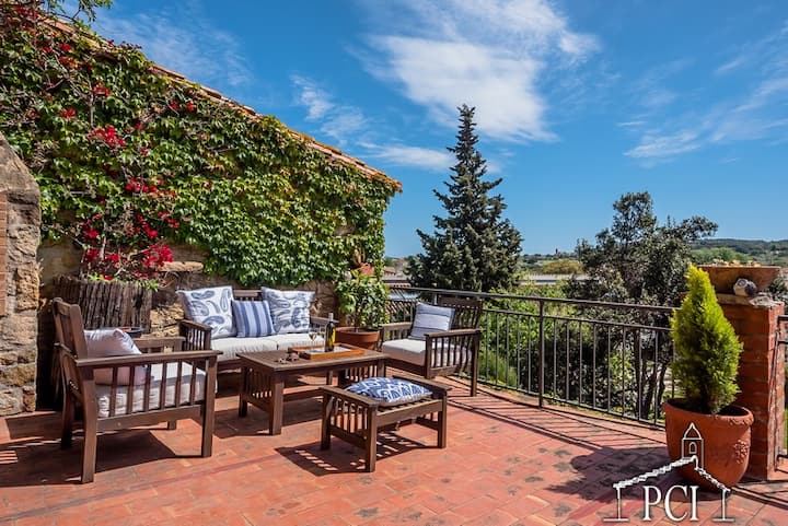 Sc19 Villa En Pierre à Pals Historique - Pals