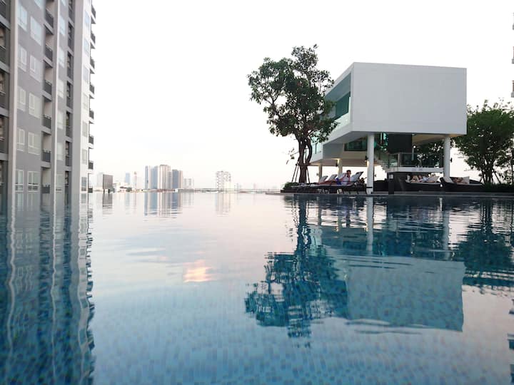 ⚜ Cosy Design Space/1min To Bts/great Facilities ⚜ - Bangkok