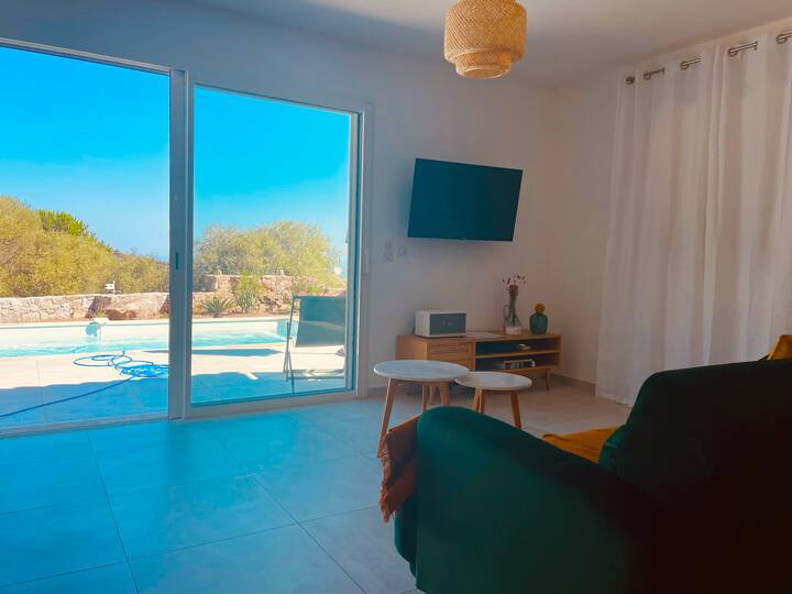 Casa Dominique Piscine Privée Chauffée - L'Île-Rousse