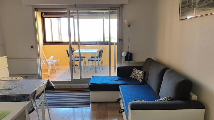 Studio 2* Face à La Mer 4 Pl Capbreton Hossegor - Plage Naturiste d’Hossegor