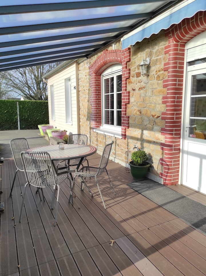 Maison Calme Mont Saint Michel (10mn) 4/5 Pers - Le Mont-Saint-Michel