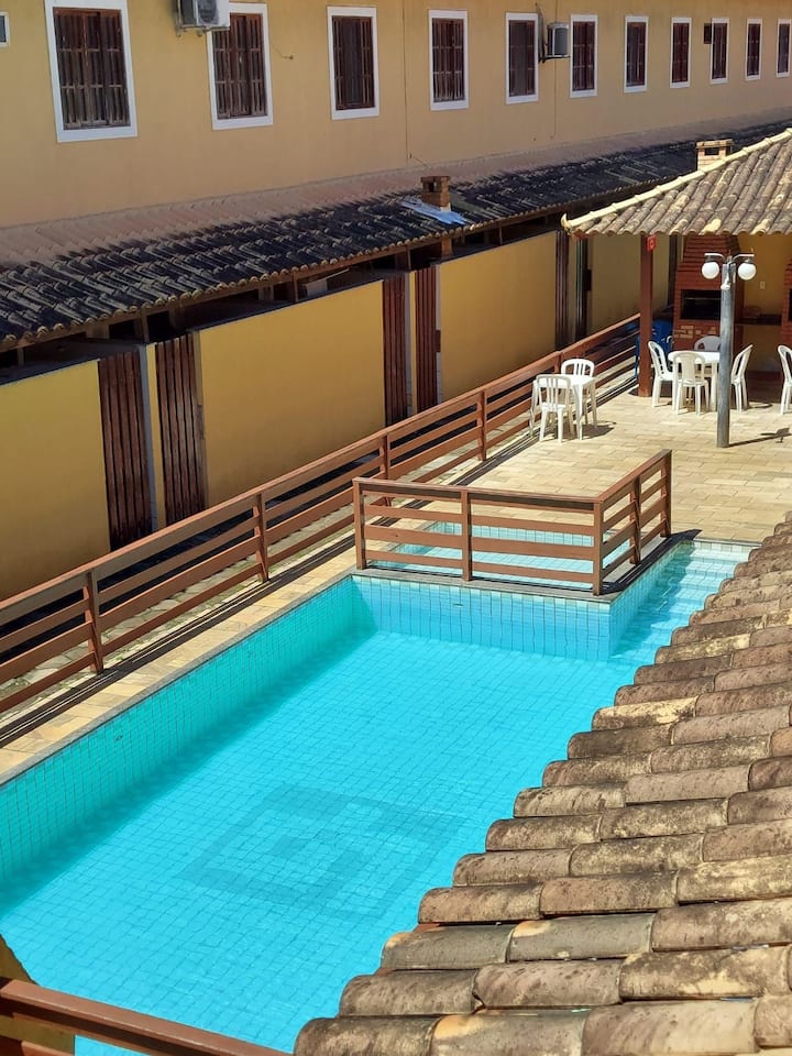 Casa De Temporada 1km Praia Peró / Cs02 - Cabo Frio