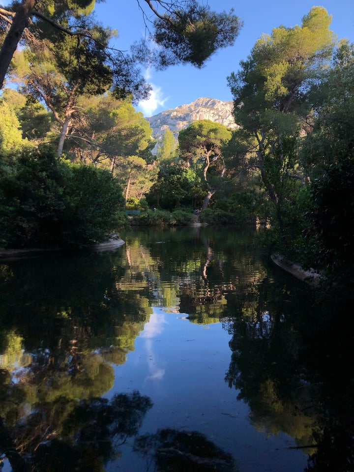 Calme Spacieux Et Arboré Au Pied Des Calanques - Marselha