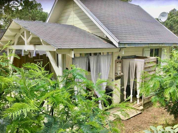 Chalet Naturiste Vue Magique Sur La Forêt - Le Porge