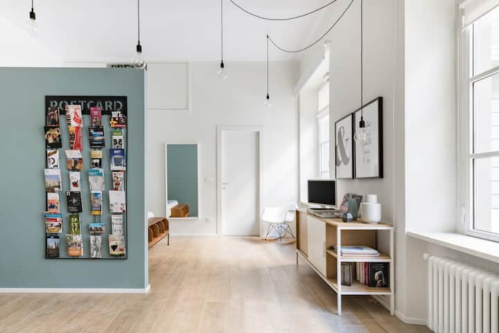 Clock Loft.
Frizzante E Moderno Open Space A Due Passi Dalla Mole Antonelliana - Turín