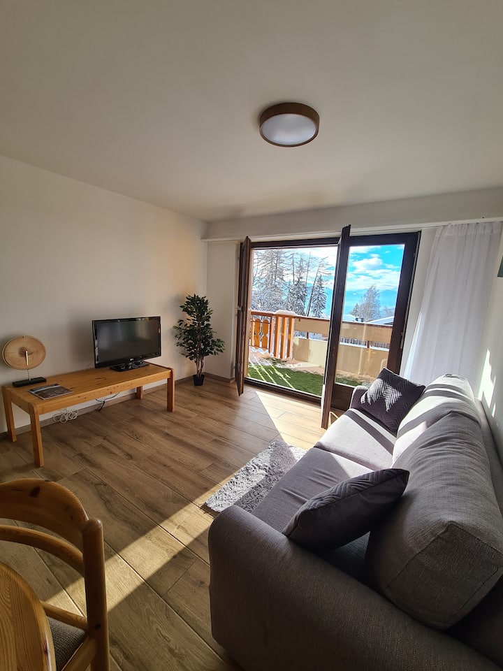Crans-montana Lovely Appartement Private Parking - Sierre
