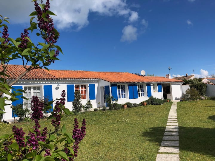 Ile D'aix  Une Maison Bleue - Île d'Aix