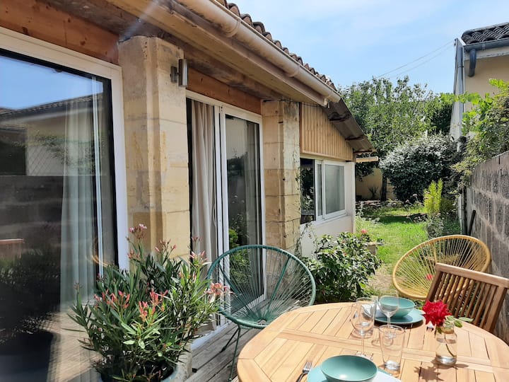 Le Shelter, Charmante Maisonnette Au Calme - Libourne