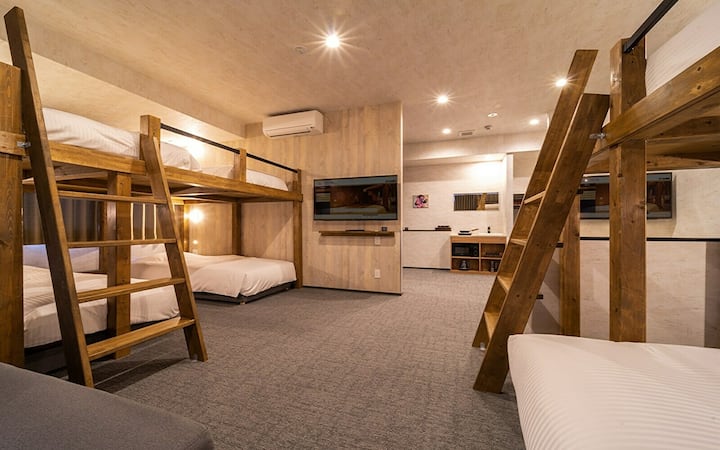 Osaka/namba/5-min Walk/group/9pax/longstay/bathtub - Umeda