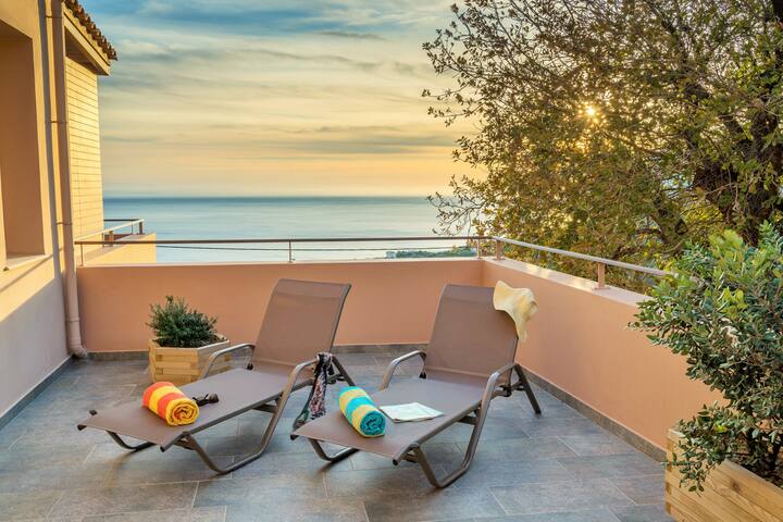 Suite 2 Bedrooms Sea View - Stella In The Village - Plakias